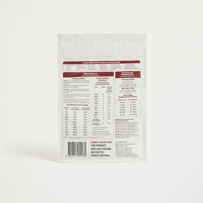 Di-Vetelact Nutritional Milk For Animals
