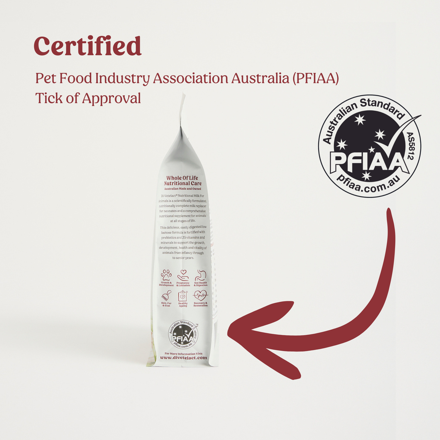 Di-Vetelact Nutritional Milk For Animals