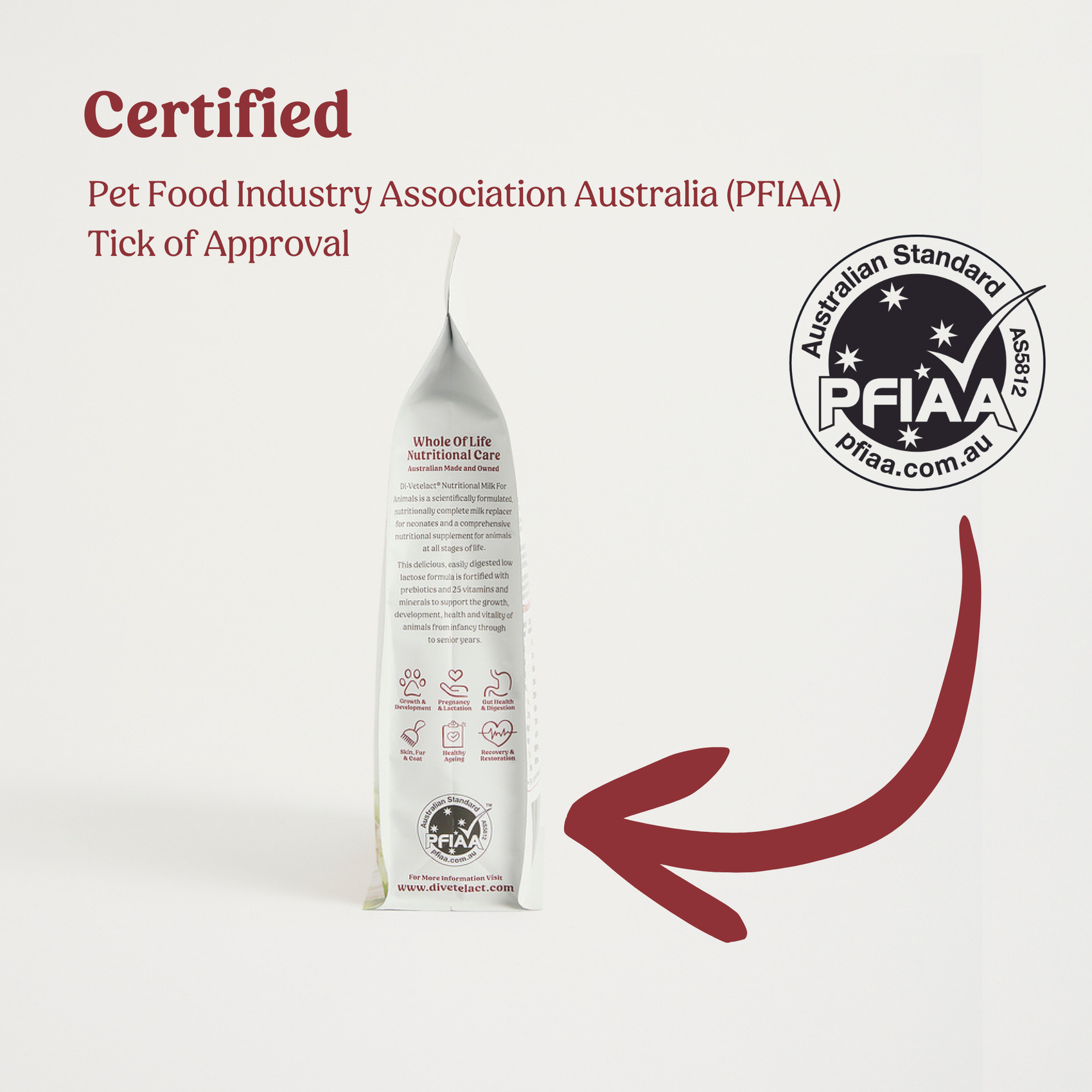 Di-Vetelact Nutritional Milk For Animals